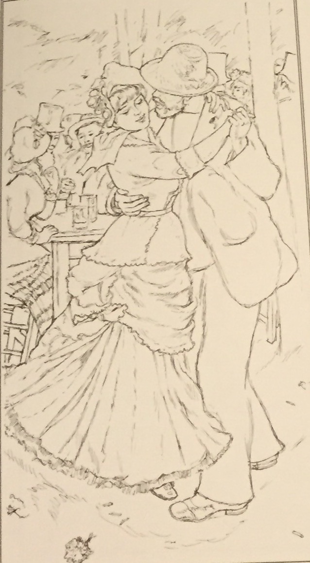 Pierre-Auguste Renoir Coloring Sheet – Where Creativity Works
