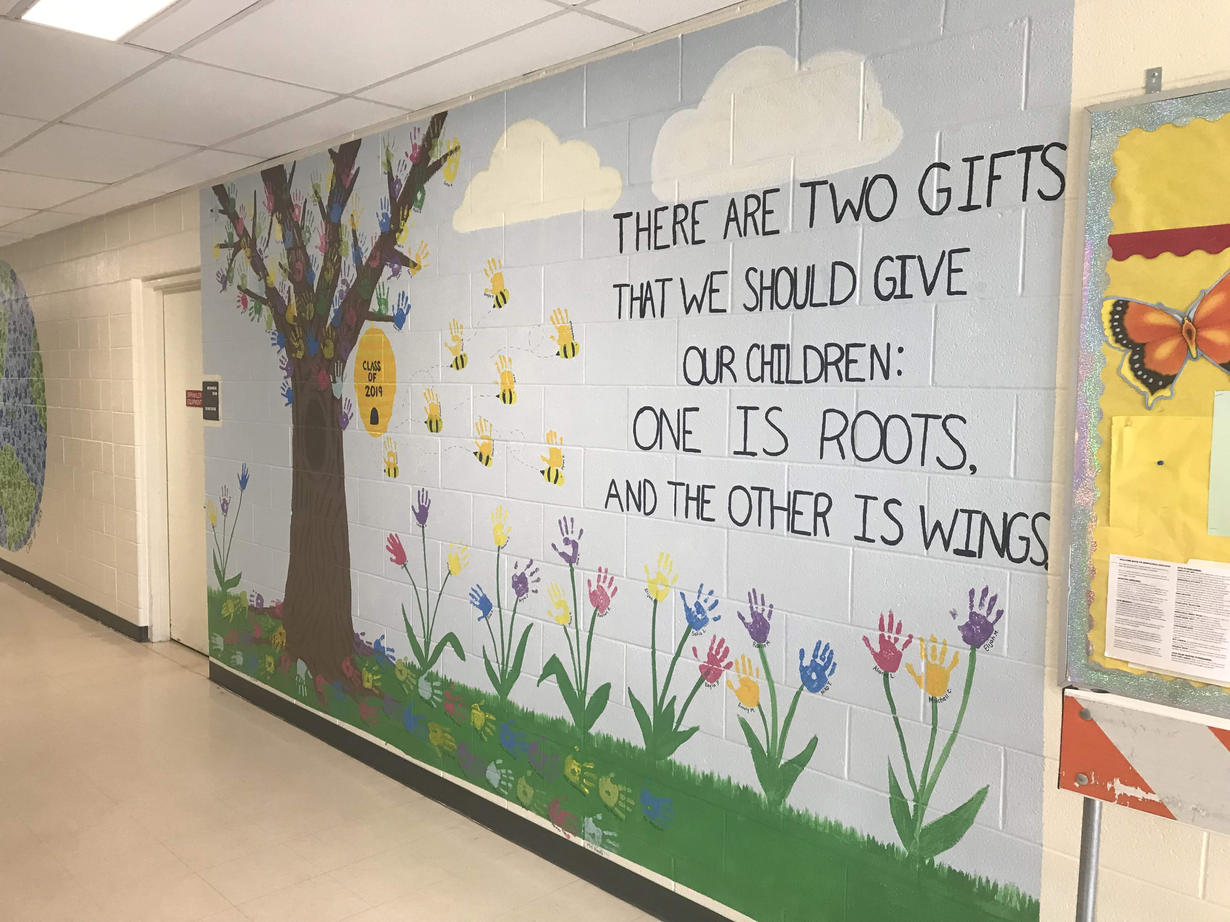 Spotlight Elementary School Mural Where Creativity Works